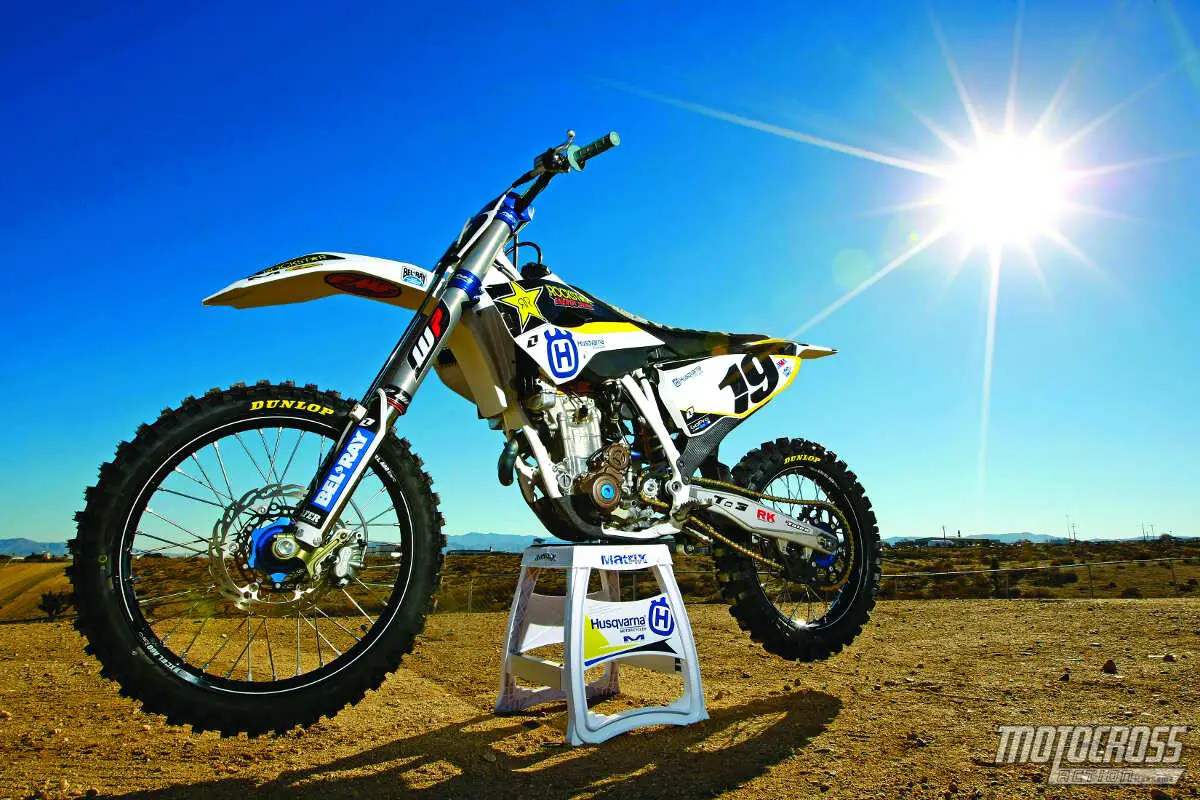 WE RIDE JON-ERIK BURLESON’S HUSQVARNA FC350 - Motocross Action Magazine