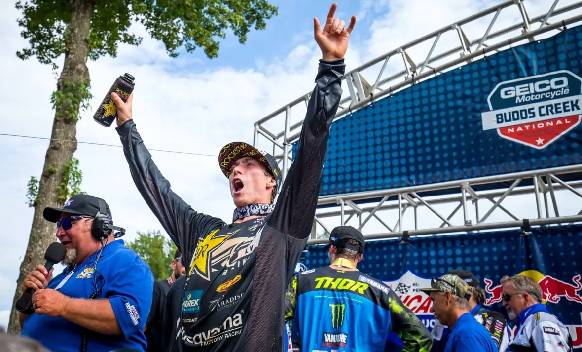 MXA INTERVIEW | MITCHELL HARRISON TALKS ABOUT MAKING IT ON THE PODUIM ...