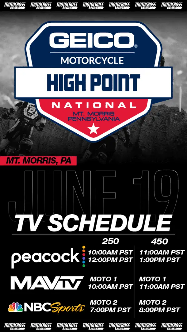 2021 HIGH POINT NATIONAL PRE-RACE REPORT: INJURED LIST, TV SCHEDULE ...