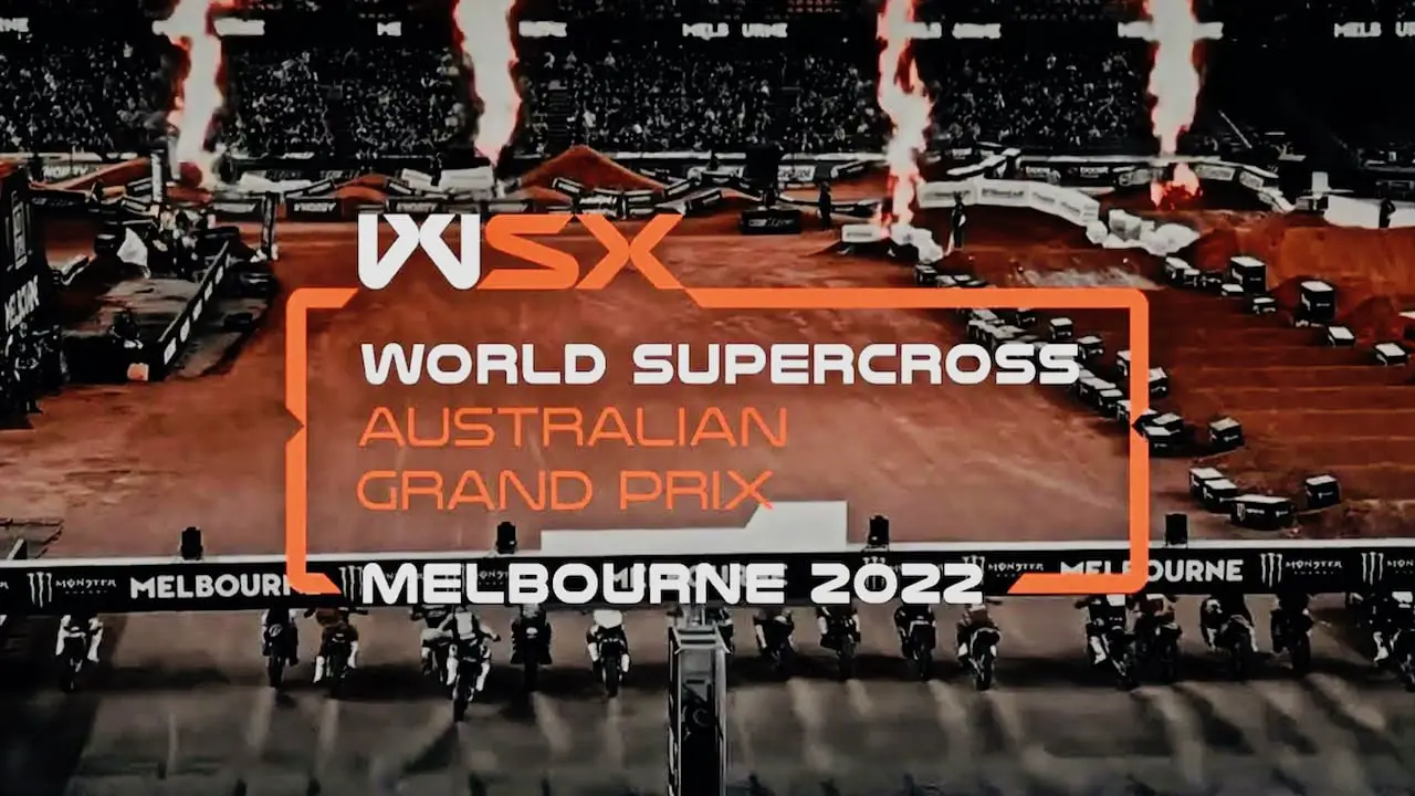 TAKE AN ANIMATED LAP OF THE AUSSIE WORLD SUPERCROSS TRACK - Motocross ...