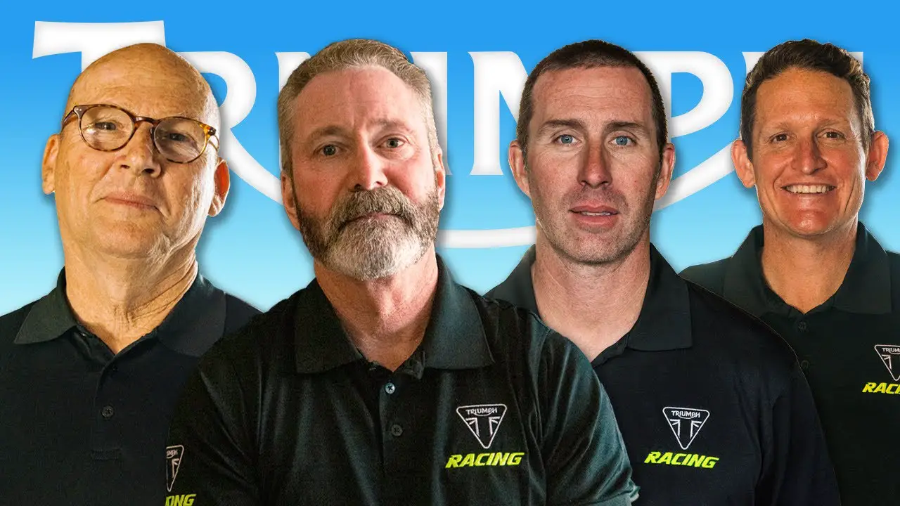HEAR FROM TRIUMPH'S ALL-STAR U.S. FACTORY RACE TEAM
