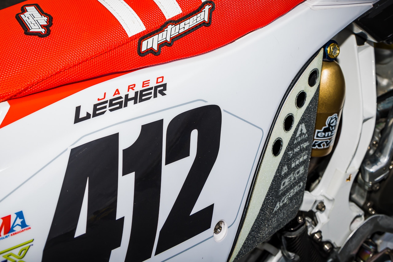 INSIDE JARED LESHER'S SX BUILT YZ250 TWO-STROKE