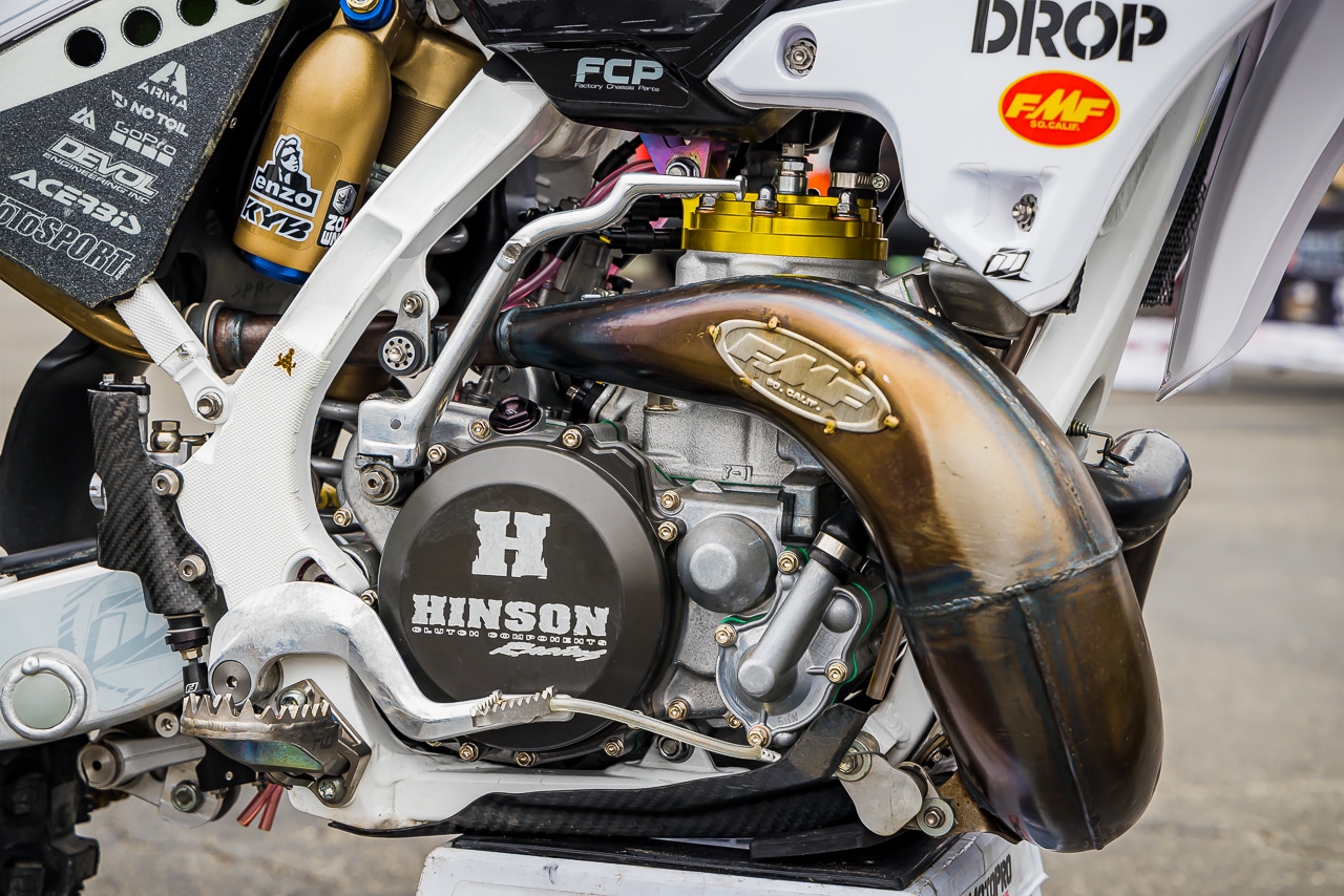 INSIDE JARED LESHER'S SX BUILT YZ250 TWO-STROKE
