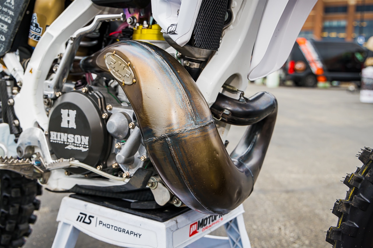 INSIDE JARED LESHER'S SX BUILT YZ250 TWO-STROKE