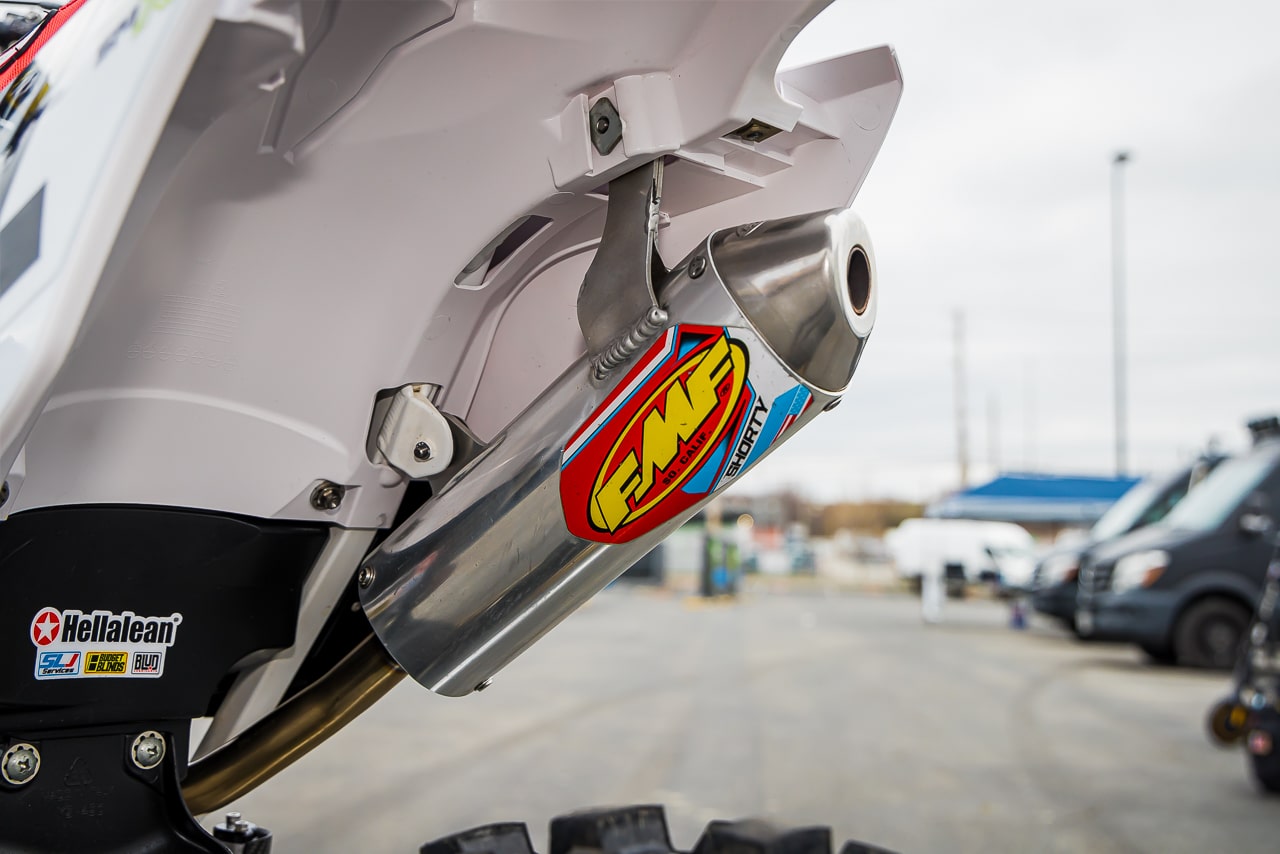 INSIDE JARED LESHER'S SX BUILT YZ250 TWO-STROKE