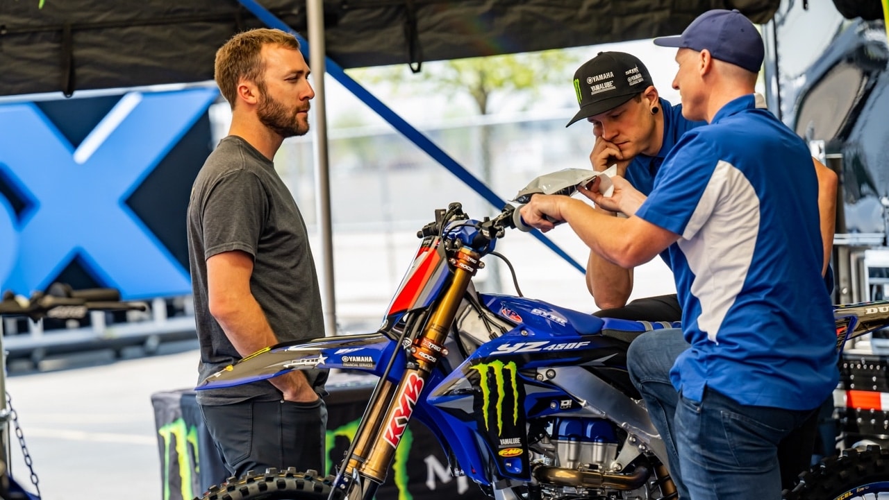 BEHIND THE SCENES IN THE 2023 EAST RUTHERFORD SUPERCROSS PITS ...
