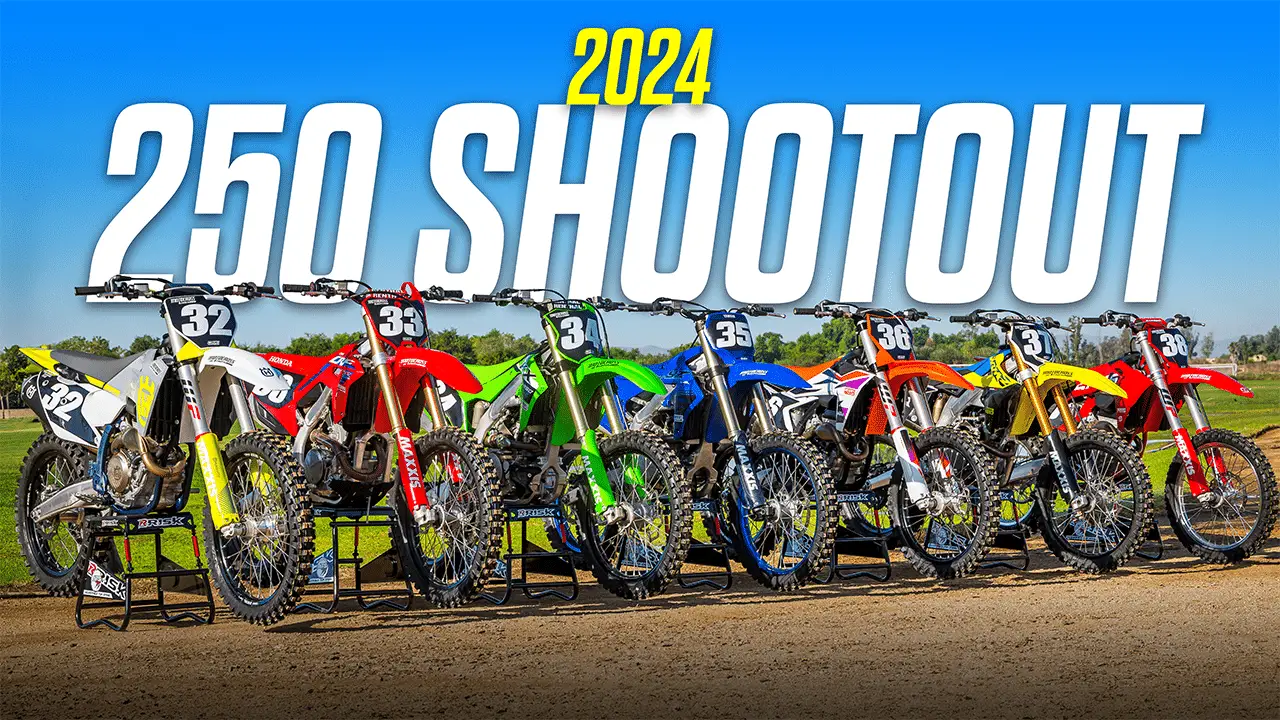 2024 MXA 250 FOUR-STROKE SHOOTOUT VIDEO