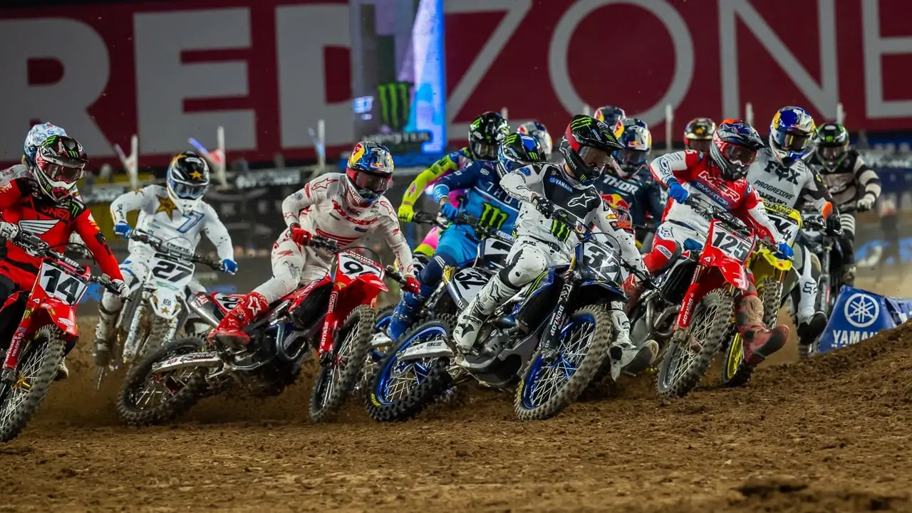 450 MAIN EVENT RACE RESULTS // 2024 GLENDALE SUPERCROSS (UPDATED)