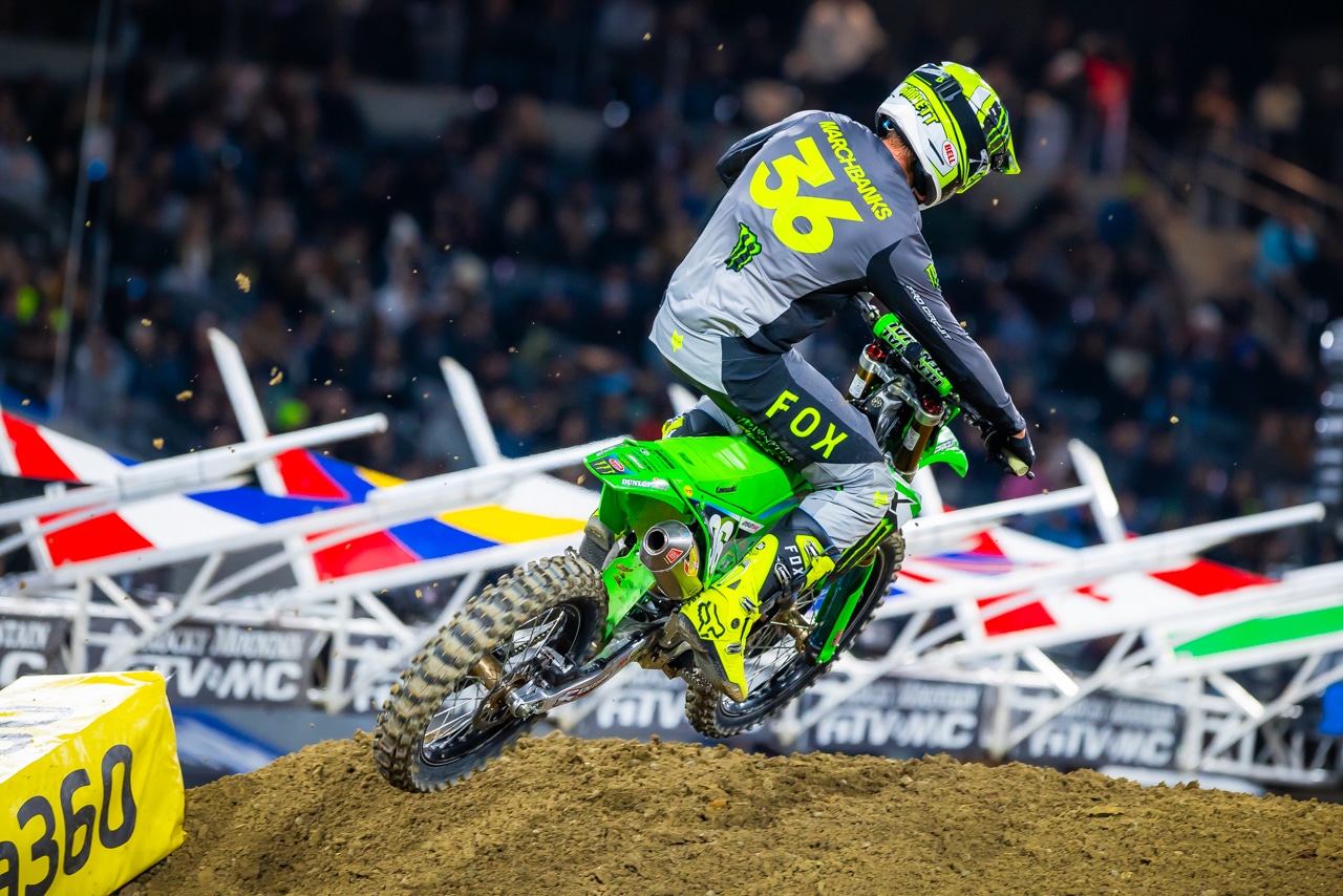 2025 SUPERCROSS POINT STANDINGS (AFTER ROUND 8 OF 17)