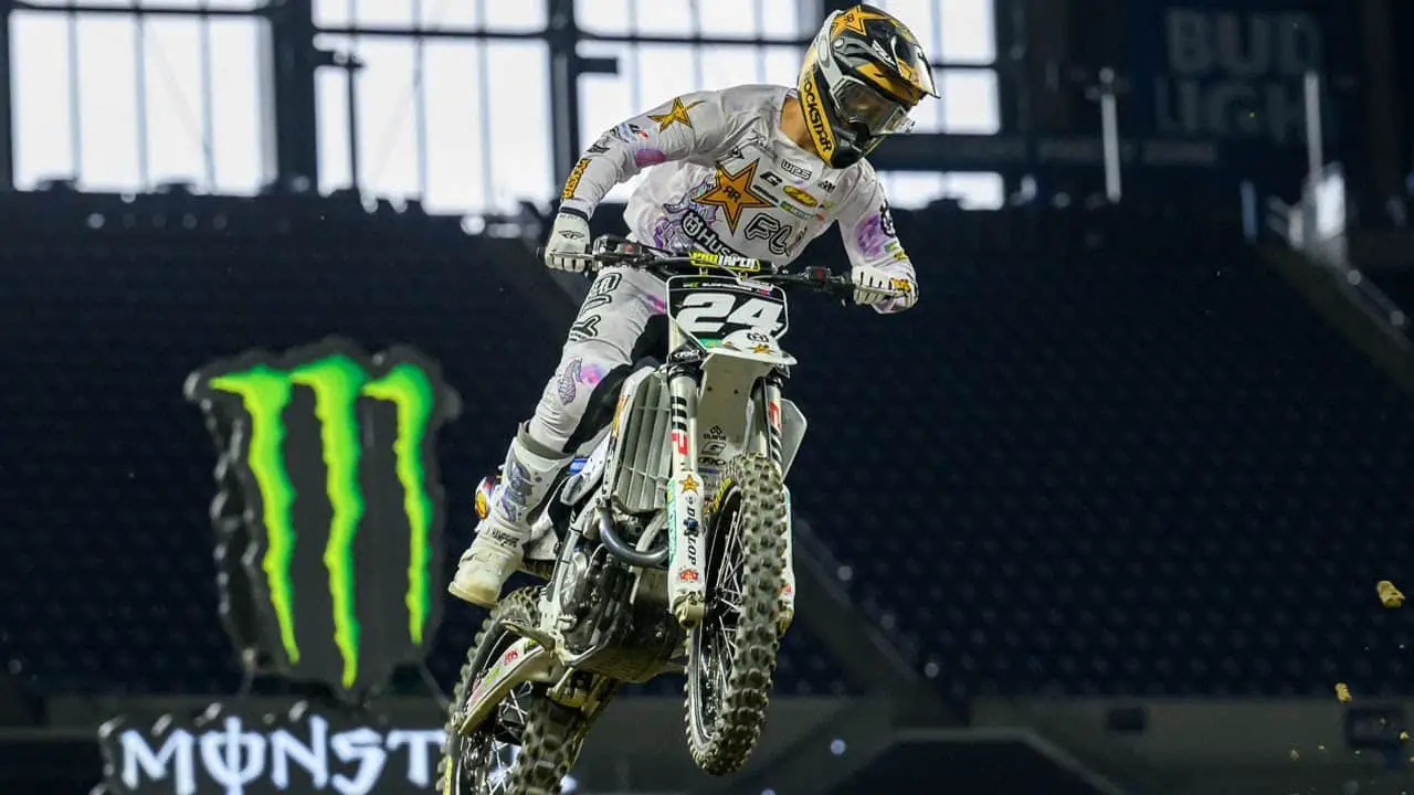 2025 SUPERCROSS POINT STANDINGS (AFTER ROUND 5 OF 17)