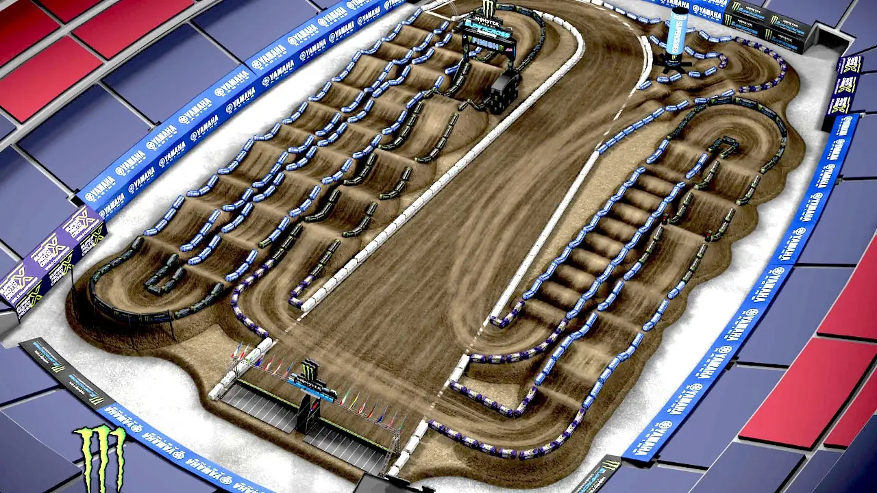 SATURDAY'S 2025 FOXBOROUGH SUPERCROSS TRACK MAP: KNOW BEFORE YOU GO ...